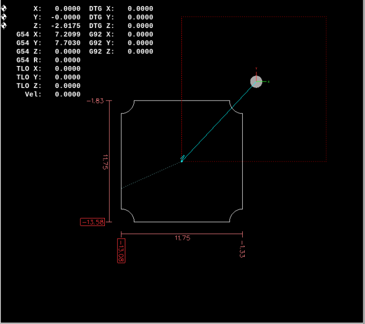 Touch off has no effect on file position - LinuxCNC