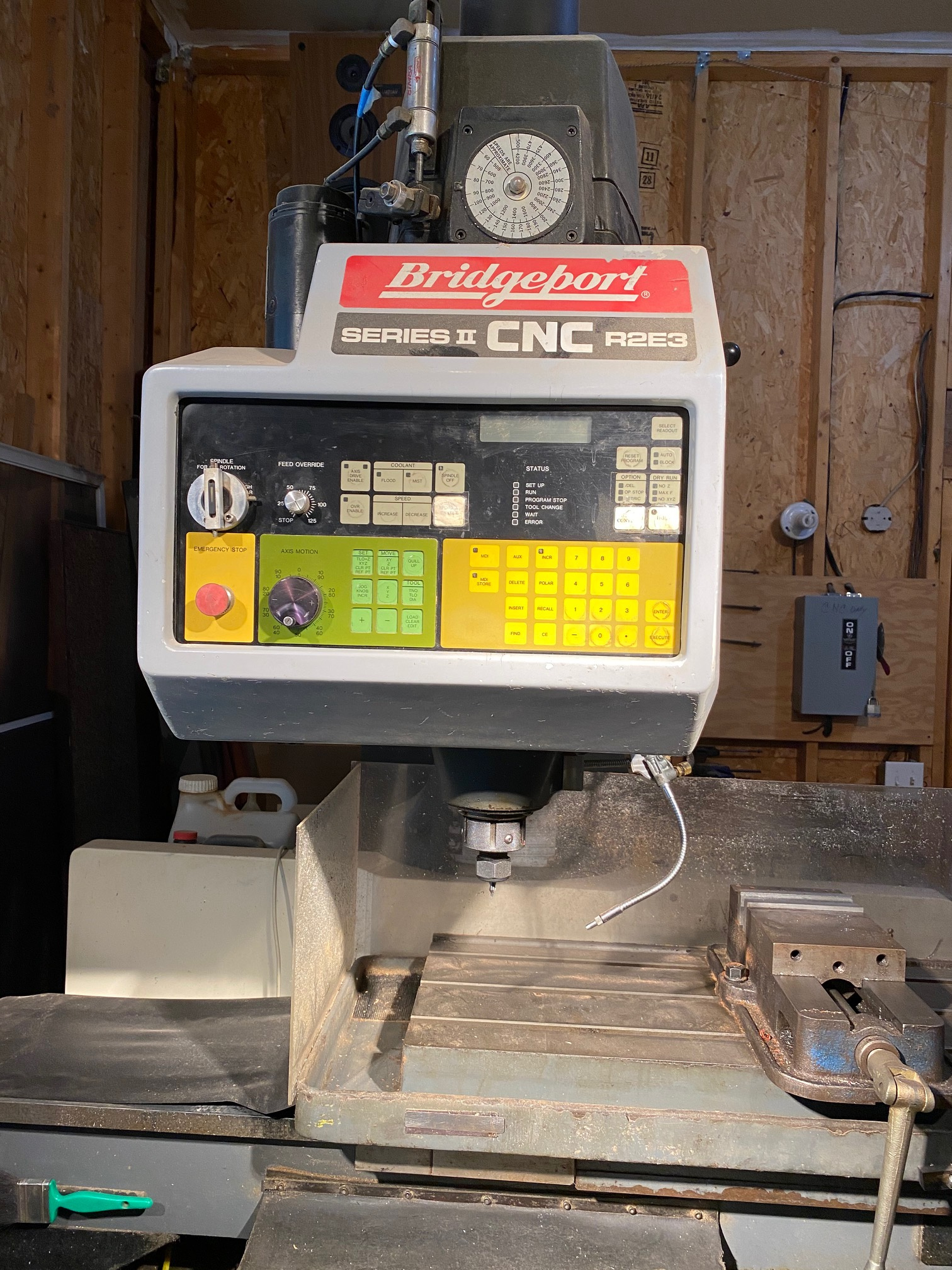 Bridgeport BOSS 8 retrofit - Build Log - LinuxCNC