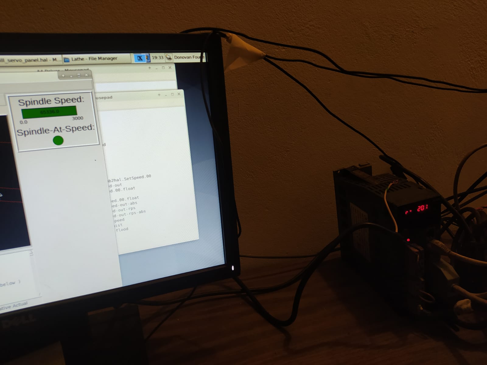 Spindle speed in Counterclockwise Wrong - LinuxCNC