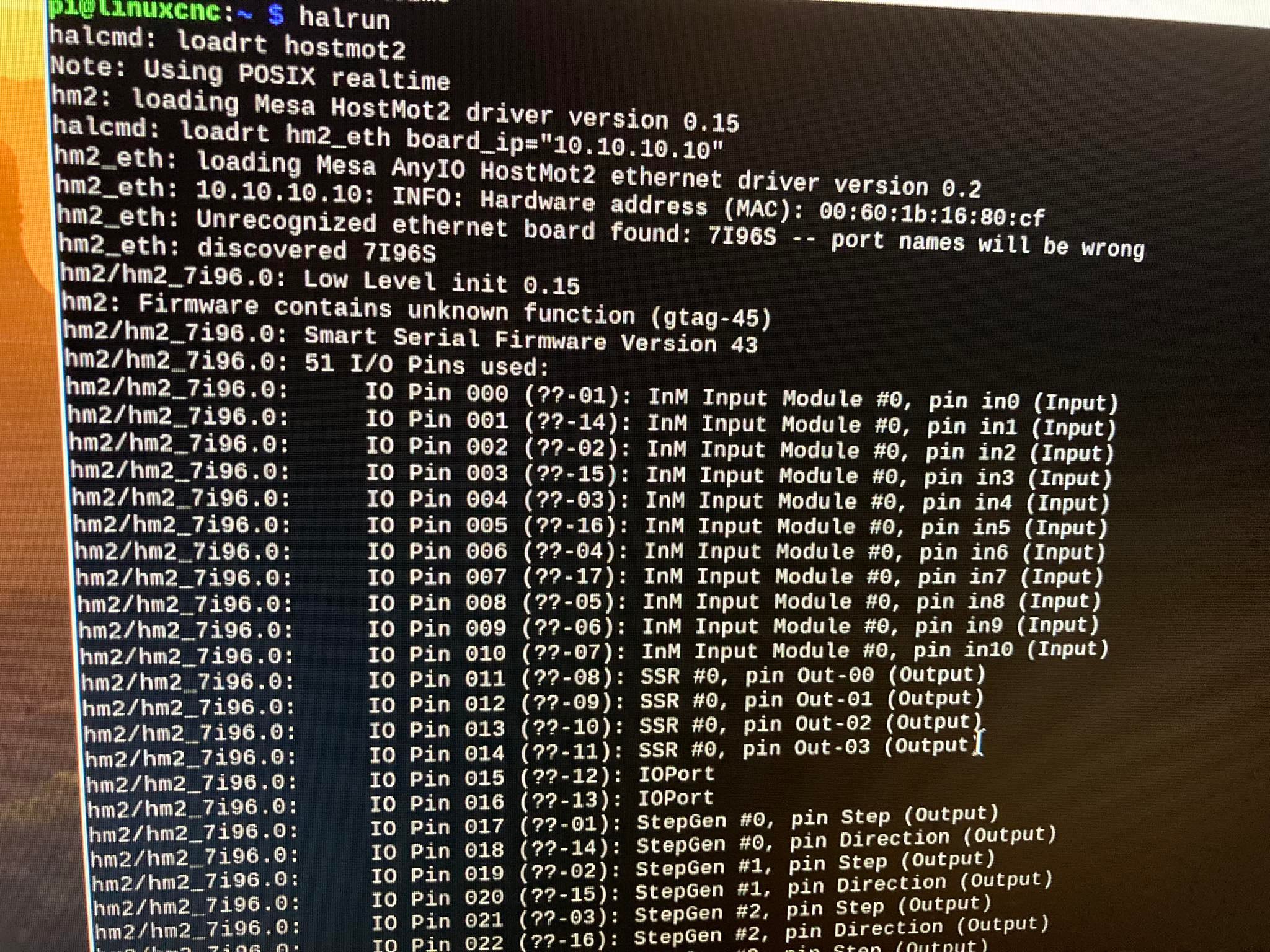 Setup spindle on Mesa 7i96s and Linuxcnc 2.8.3 - LinuxCNC
